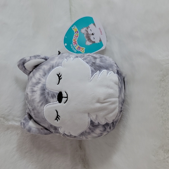 Squishmallows | Toys | Squishmallows Heidi 5 Husky Dog 5 Gray Tie Dye ...